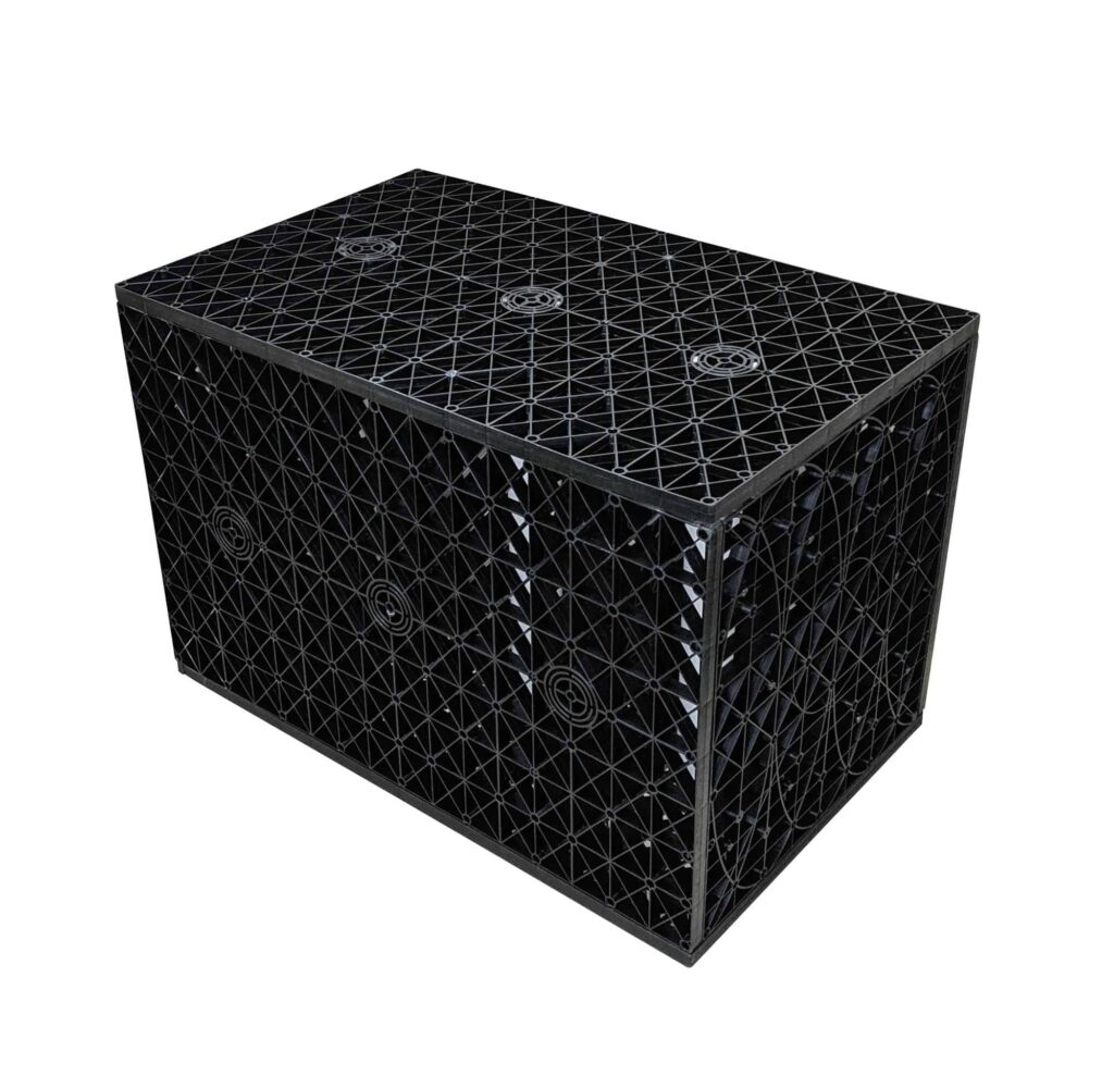 Water Soakaway Crate Supplied With Filtration Membrane | 800 x 500 x ...