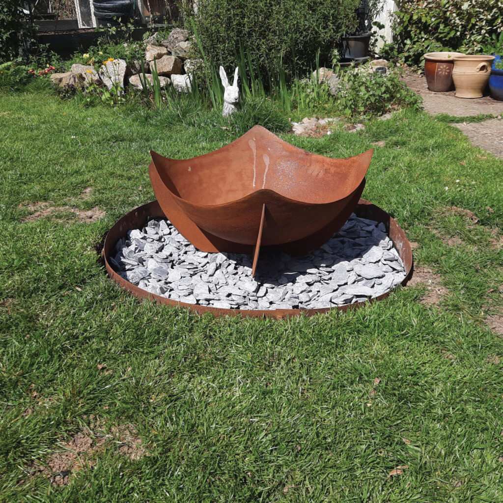 Corten Garden Tree Rings | 600mm, 900mm, 1200mm Diameters - CORE