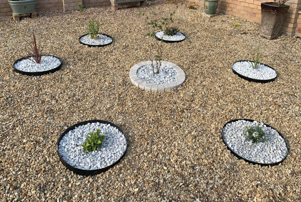 Garden Tree Rings | 600mm | 900mm | 1200mm | Galvanised, Black, Brown ...