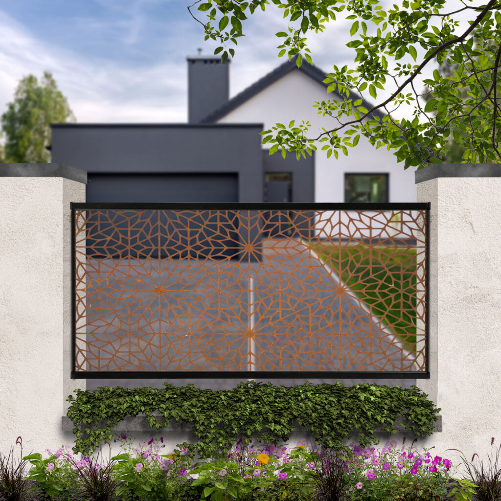 Corten Ria Garden Screens for Piers | Various Sizes - CORE
