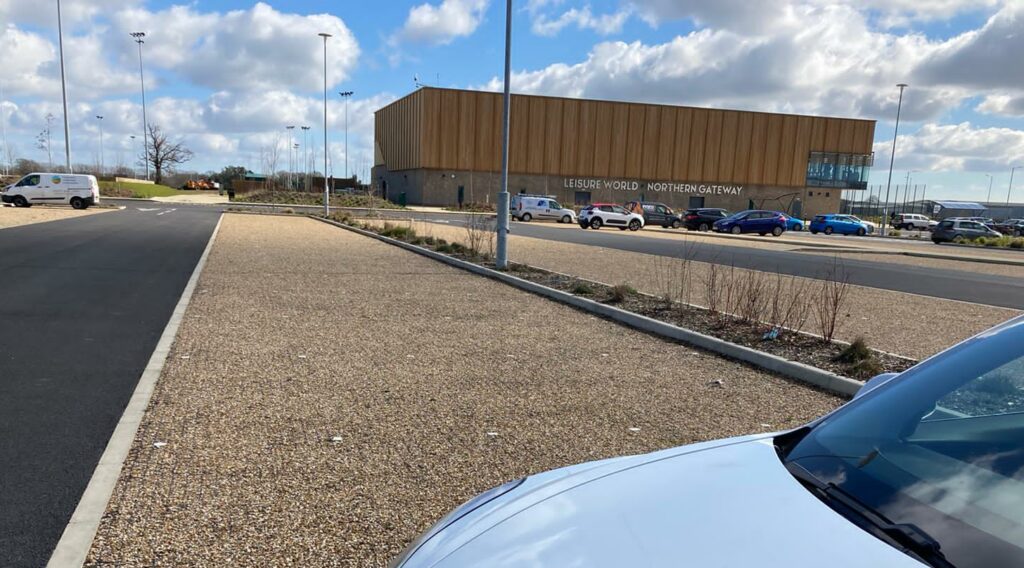 Extensive Parking at Colchester Sports Park & Northern Gateway