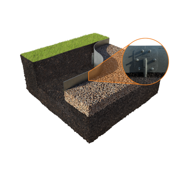 Heavy Duty Landscape Edging | Steel | CORE DATUM EDGE